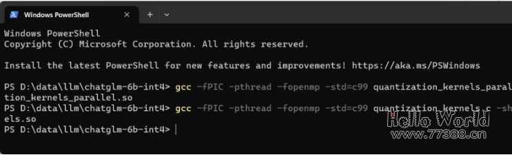 本地部署清华大学KEG的ChatGLM-6B模型，Windows版本的本地部署 - Hello World