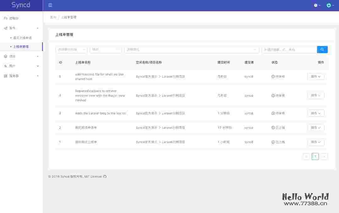 开源自动化部署工具：Syncd - Hello World